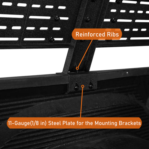 Overland Bed Rack 18.8" High for Ford F-150 & Raptor & Dodge Ram 1500 ...