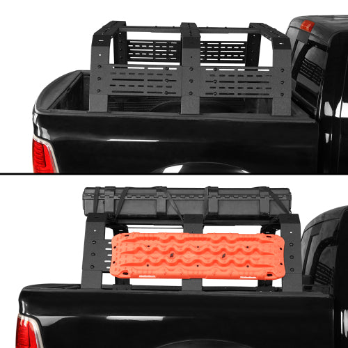 Overland Bed Rack 18.8" High for Ford F-150 & Raptor & Dodge Ram 1500 ...