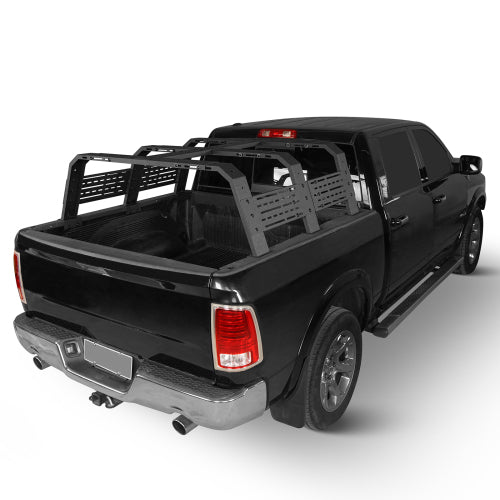 Overland Bed Rack 18.8" High for Ford F-150 & Raptor & Dodge Ram 1500 ...